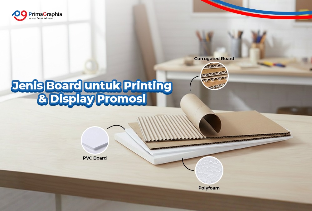 Jenis-Jenis Board untuk Kebutuhan Branding | Cetak Cepat Terlengkap