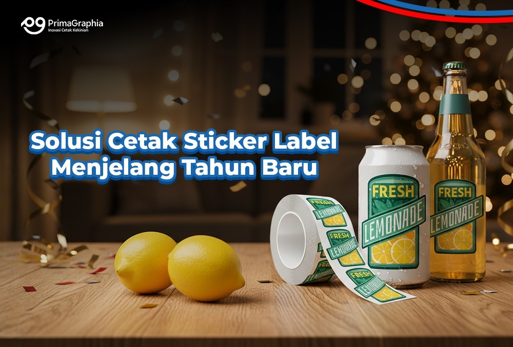 Custom Sticker untuk Branding Fleksibel | PrimaGraphia