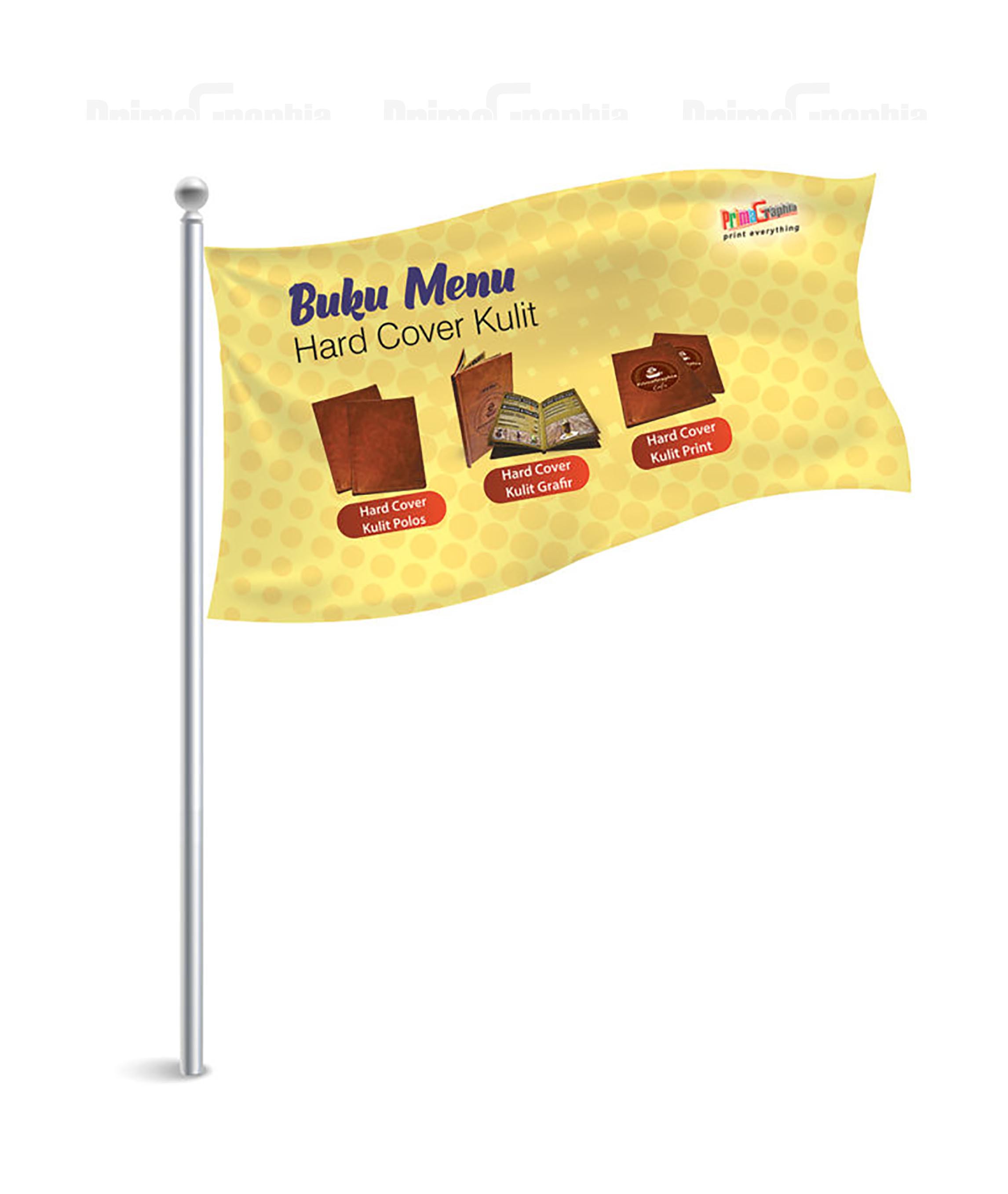Cetak Bendera Custom Design - PrimaGraphia