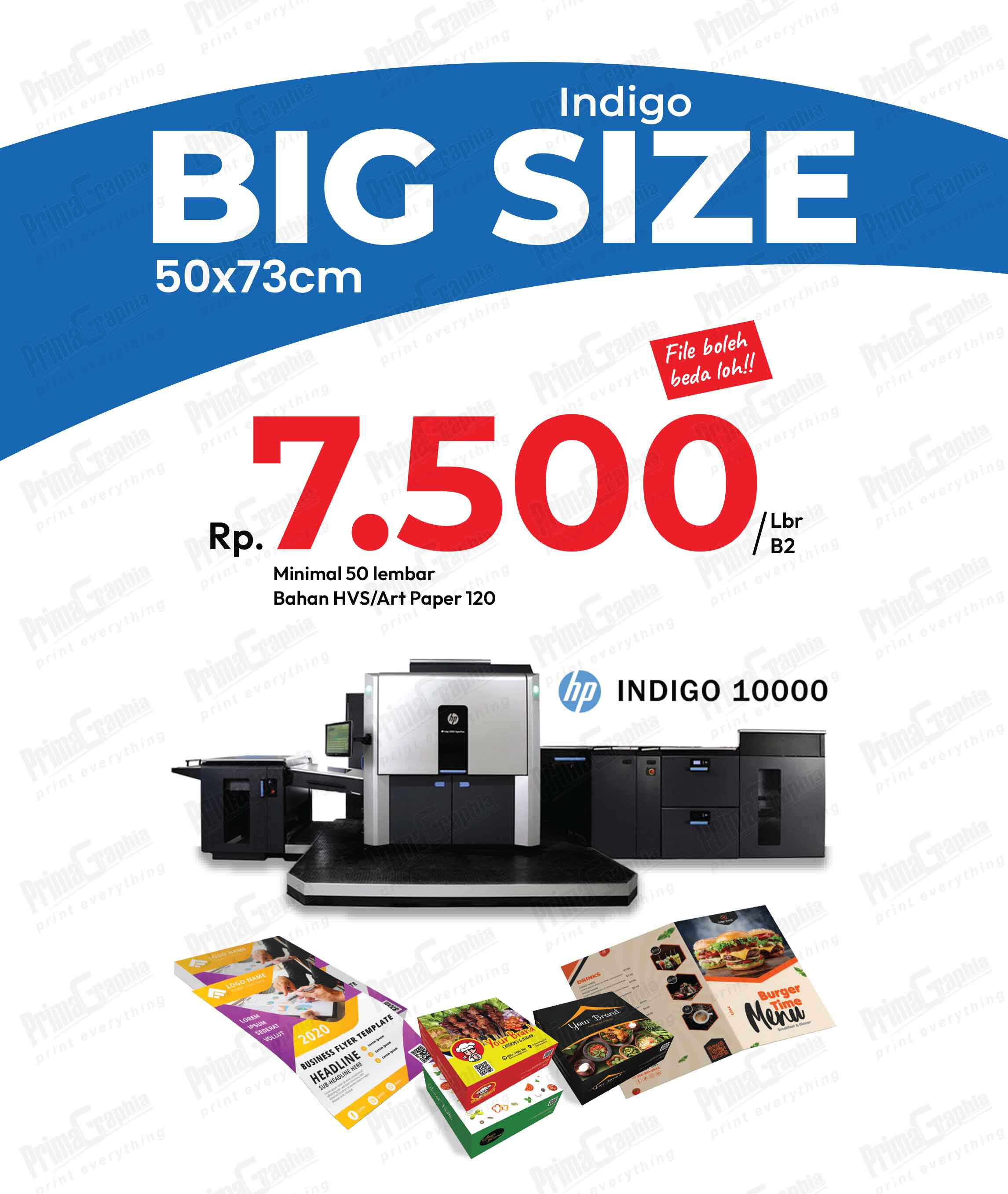 Digital Printing - Print B2 - PrimaGraphia - Cetak Online