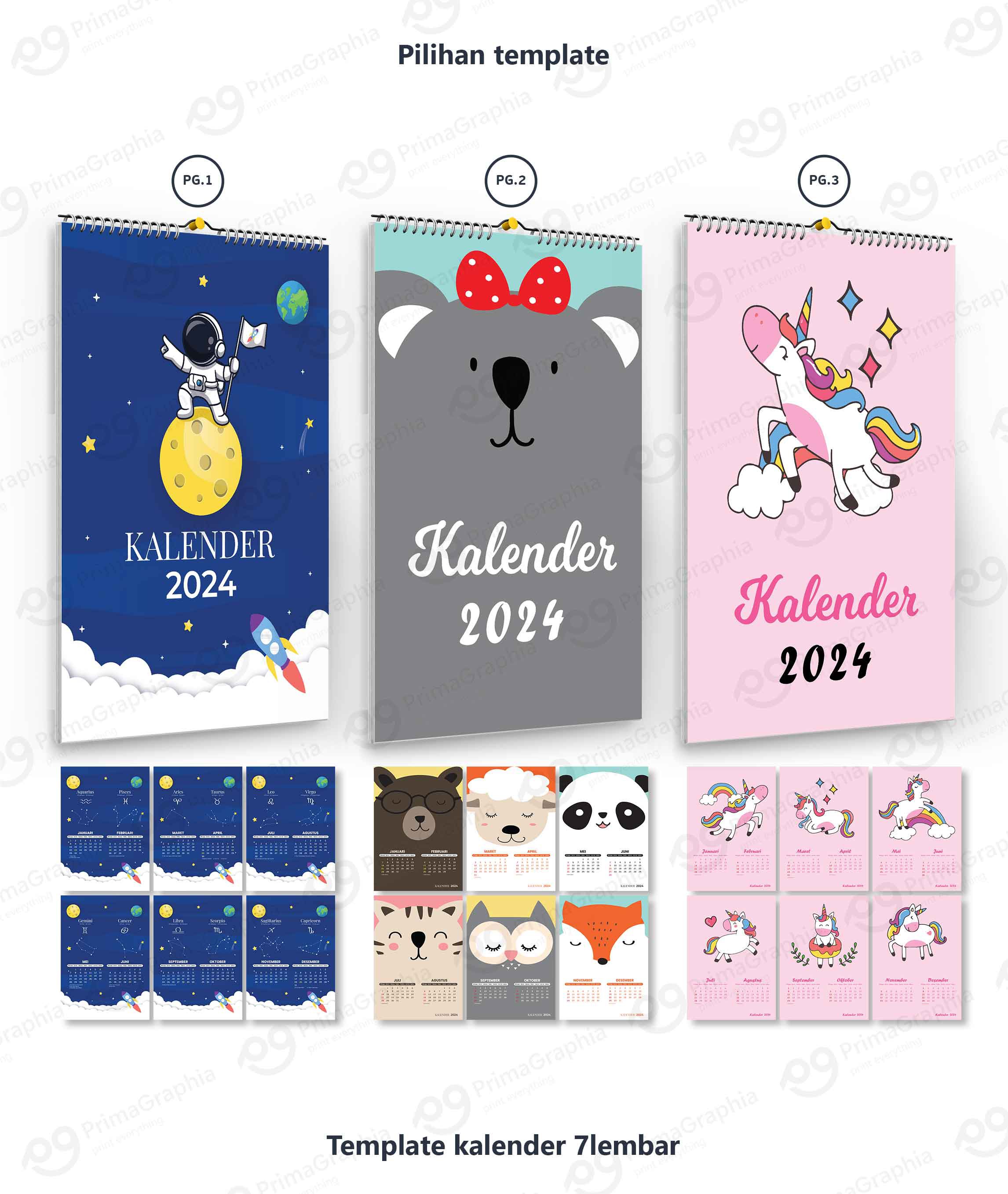 Cetak Custom Kalender Dinding A3 Termurah - Terlengkap - Express ...