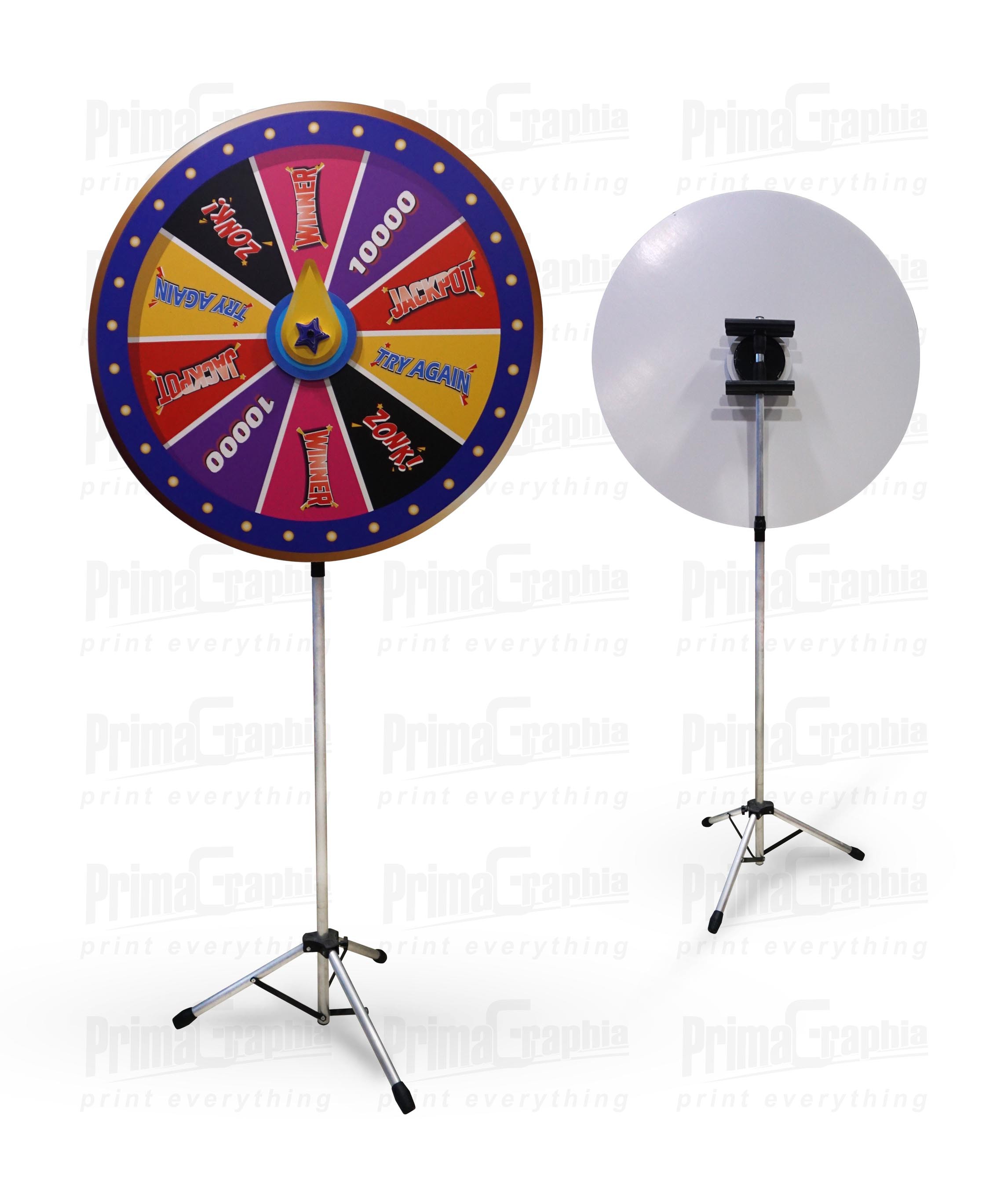 Jual Cetak Spin Wheel Board Murah - Harga Terbaru - PrimaGraphia
