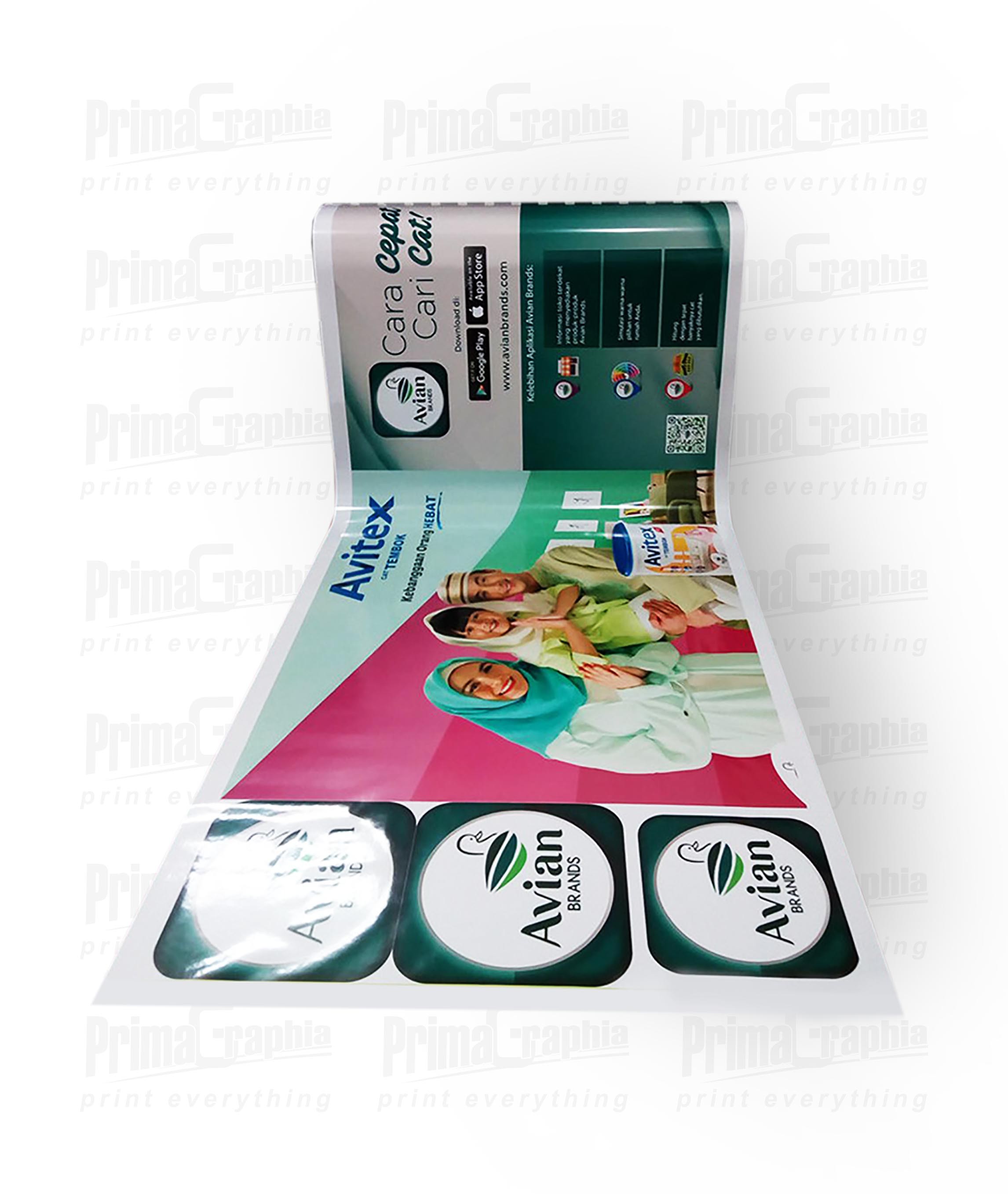 Jual Cetak Sticker Vinyl Meteran (Latex Ink) Termurah - Kualitas ...