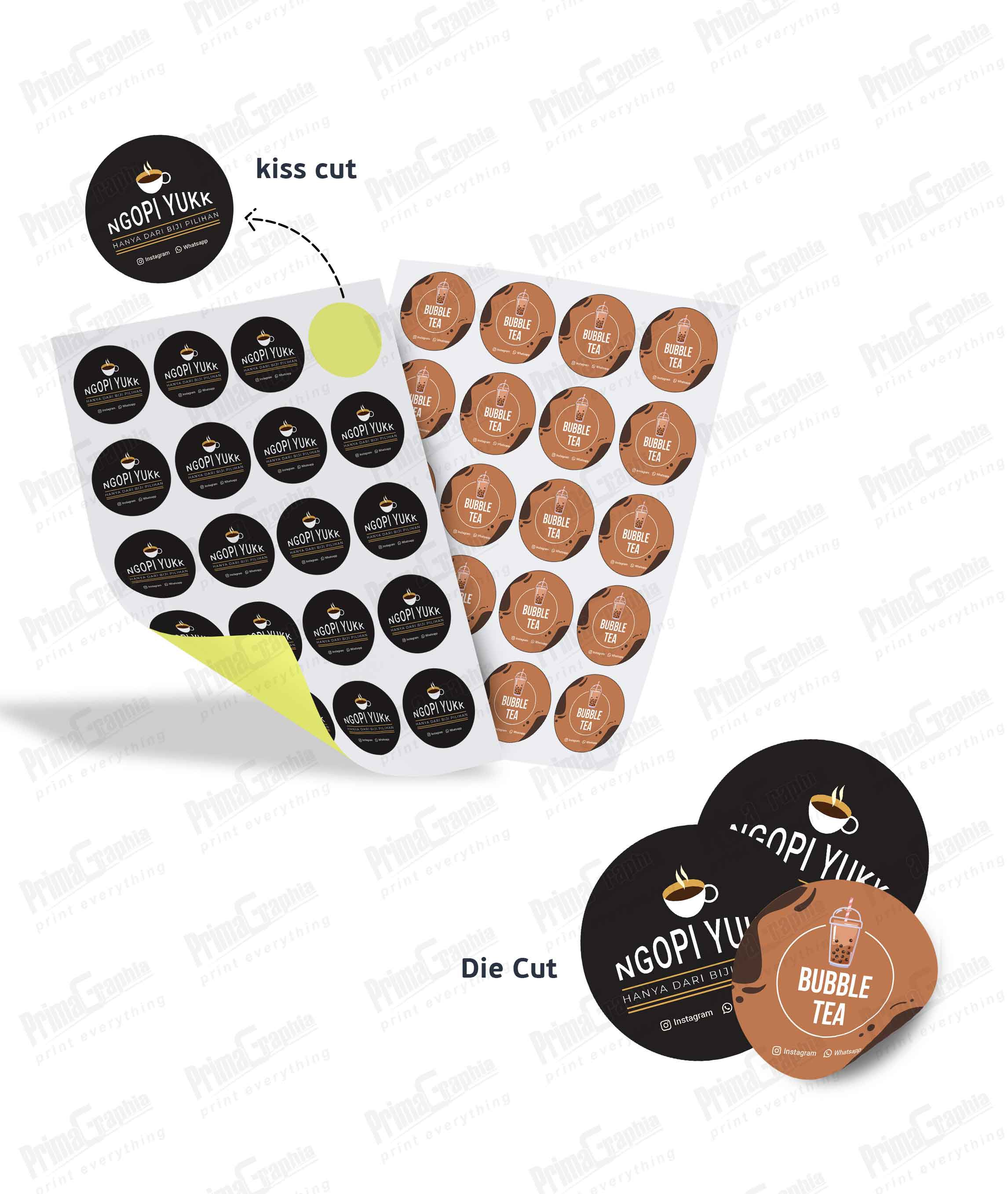 Cetak Stiker Kromo B2 - PrimaGraphia